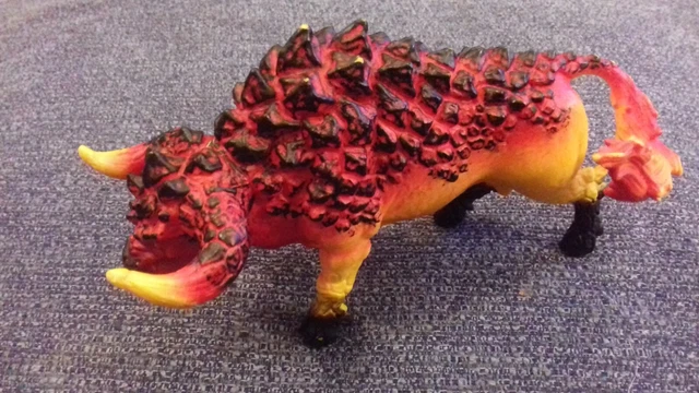 SCHLEICH ELDRADOR CREATURES 42493 Fire Bull Figure 2018 £6.25 - PicClick UK