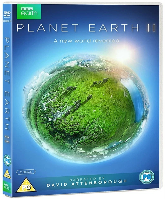 PLANET EARTH II DVD : 2 (David Attenborough) New Region 4 BBC Earth $14 ...