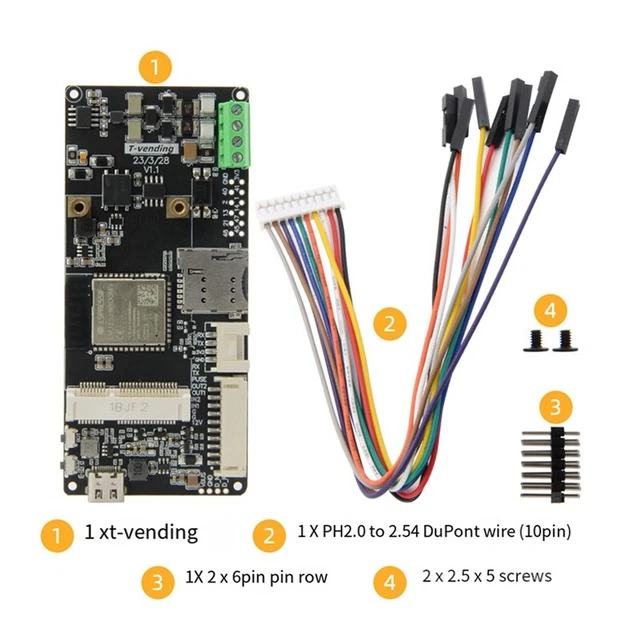 T-VENDING ESP32-S3 CARTE de DéVeloppement IOT Module RS485 IntéGré WiFi ...