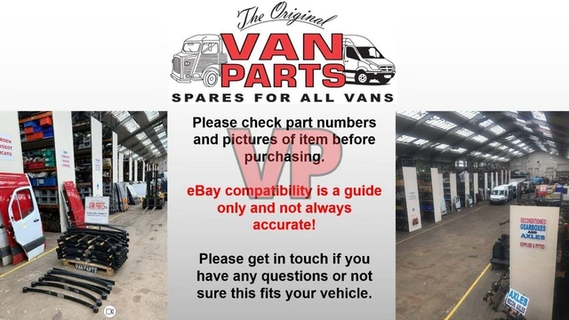 FORD TRANSIT MK7 2.4 SINGLE WHEEL 6 Speed Rear Axle Diff Differential ...