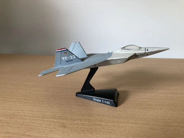 AVION F22 RAPTOR US Air Force - Miniature Métal DIE CAST 1:144e EUR 32 ...