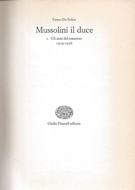 MUSSOLINI IL DUCE EUR 14,90 - PicClick IT