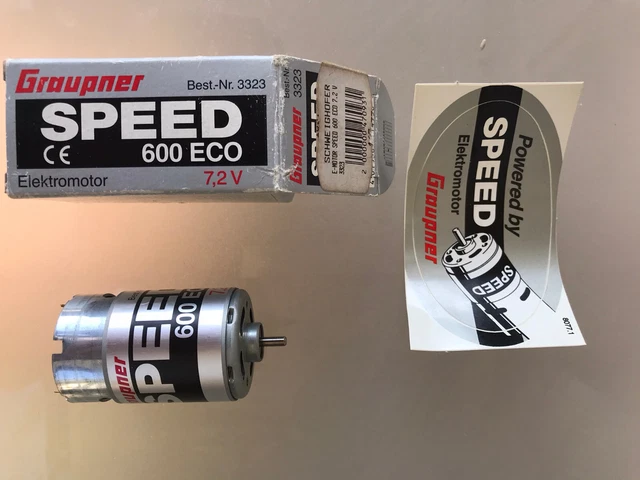 FABRIKSNEUER GRAUPNER SPEED 600 7.2 V Elektromotor EUR 29,00 - PicClick DE