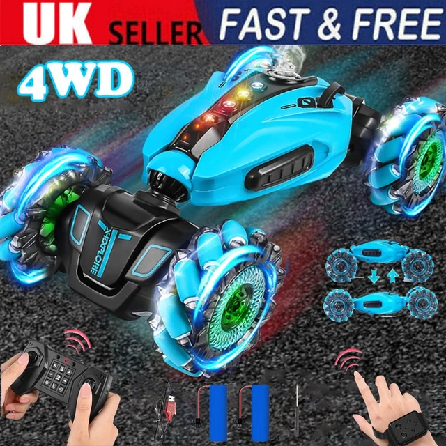 4WD RC STUNT Car 360° Hand Gesture Sensing Off-Road Car Gift Remote ...