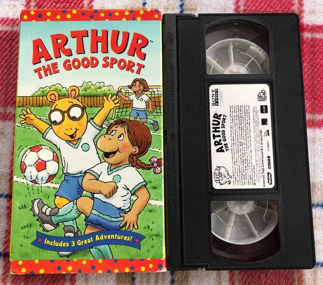 ARTHUR: THE GOOD SPORT {3 Great Adventures} (PBS KIDS) | VHS TAPE ...