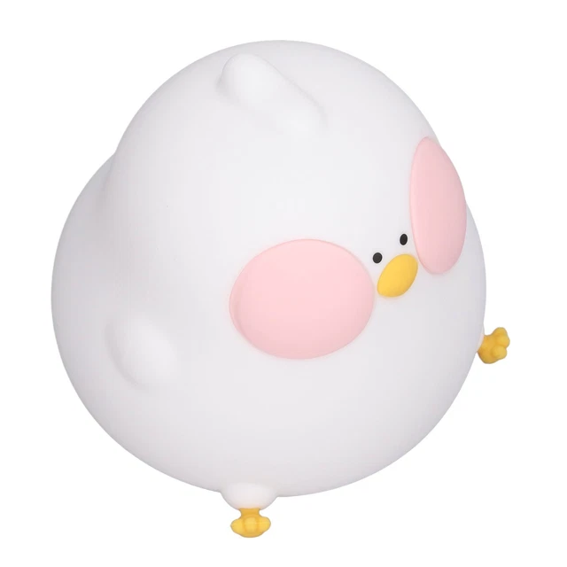 CHICK SILICONE NIGHT Light RGB LED 7 Colors Adjustable Cute Chicken ...