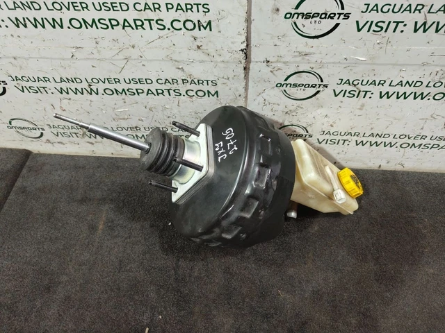 JAGUAR XJ X350 2.7 Diesel Brake Servo & Master Cylinder 5W93-2B195-Bc £ ...