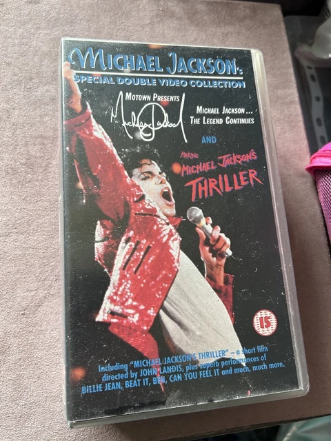 MICHAEL JACKSON DOUBLE VHS Video £10.48 - PicClick UK