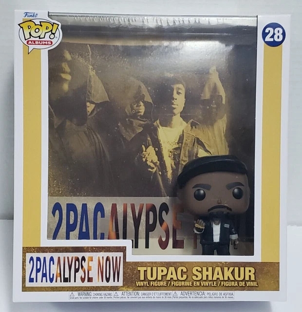 TUPAC SHAKUR 2PAC Funko POP Albums 28 2PACALYPSE NOW Figure / Hard Case ...