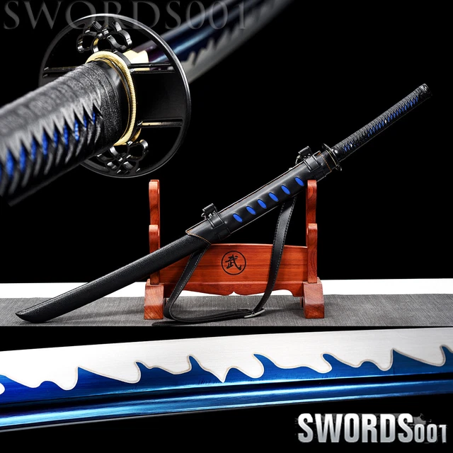 MANGANESE STEEL BLUE blade Japanese samurai Sword Katana cool $222.00 ...
