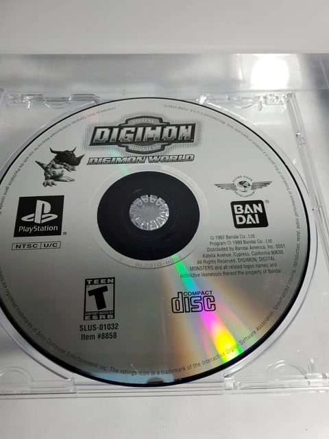 DIGIMON DIGIMON WORLD Sony PlayStation 1 PS1 - Disc Only - Working $39. ...