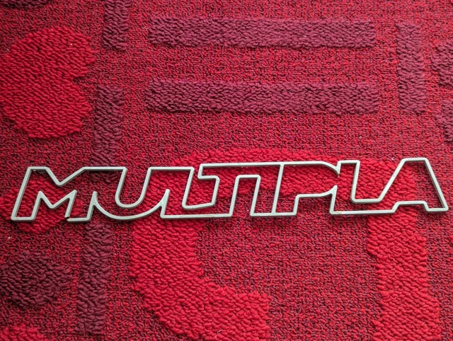 FIAT MULTIPLA MK1 Rotto Logo Sigla Emblema Fregio Stemma Scritta Badge ...