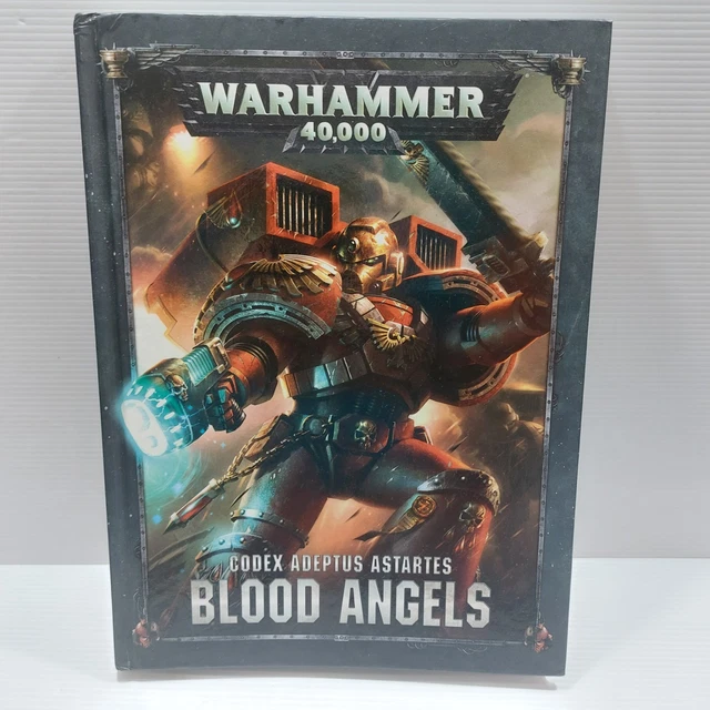 WARHAMMER 40,000 40K Codex Adeptus Astartes Blood Angels hardback games ...