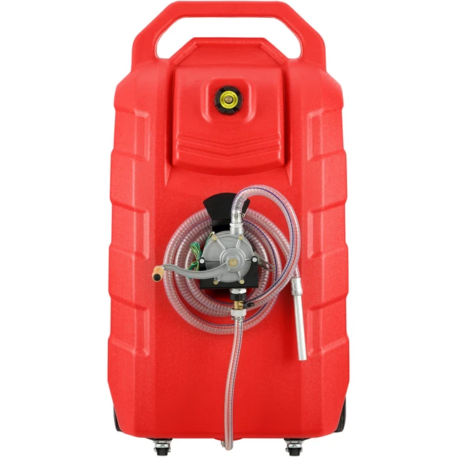 FUEL CADDY 32 Gallon Portable Gas Diesel Tank On-Wheels with Manual ...