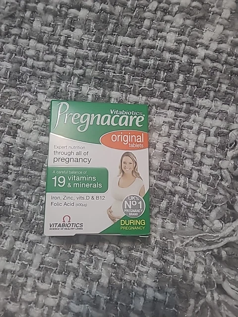 VITABIOTICS PREGNACARE DURING Pregnancy Original 30 Tablets £10.80 ...