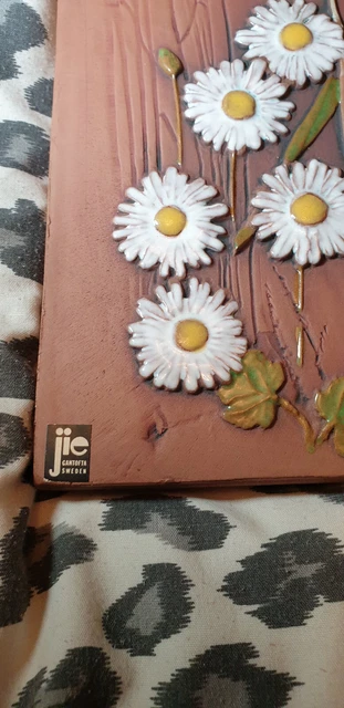 VINTAGE SWEDEN JIE gantofta Aimo Nietosvuori ceramic wall plaque ...