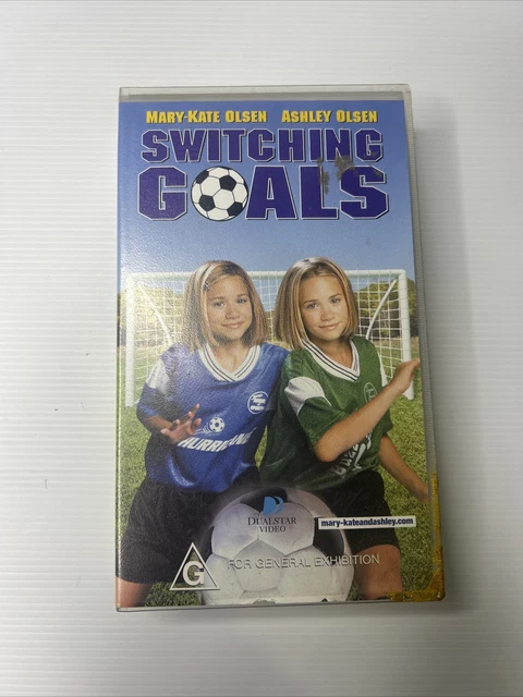 SWITCHING GOALS VHS Tape Movie 2003 Rated G Colour Mary-Kate & Ashley ...