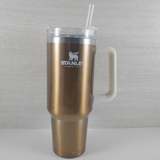STANLEY ADVENTURE QUENCHER Original 40 oz Gold Copper Tumbler With Cap ...