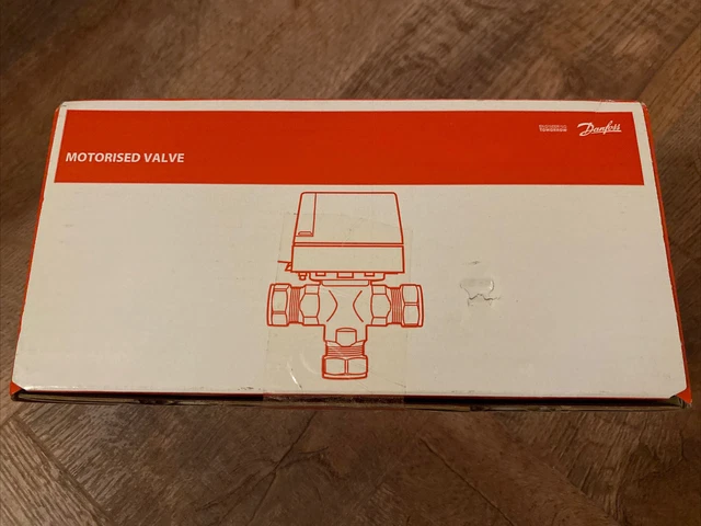 DANFOSS HS3 22MM 3-port Motorised Valve - Body & Actuator - *1ST CLASS ...