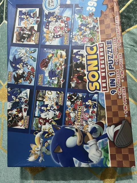 SONIC THE HEDGEHOG 9 in 1 Jigsaw Puzzle 390 Pieces Sambro £12.00 ...
