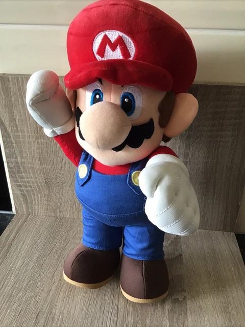 SUPER MARIO 13 Inch Tall,with Movable arms,Quality Plush Toy - Mario ...