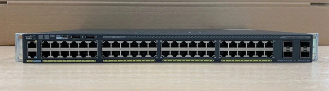 CISCO CATALYST 2960X - WS-C2960X-48TS-L With Wings! £38.95 - PicClick UK