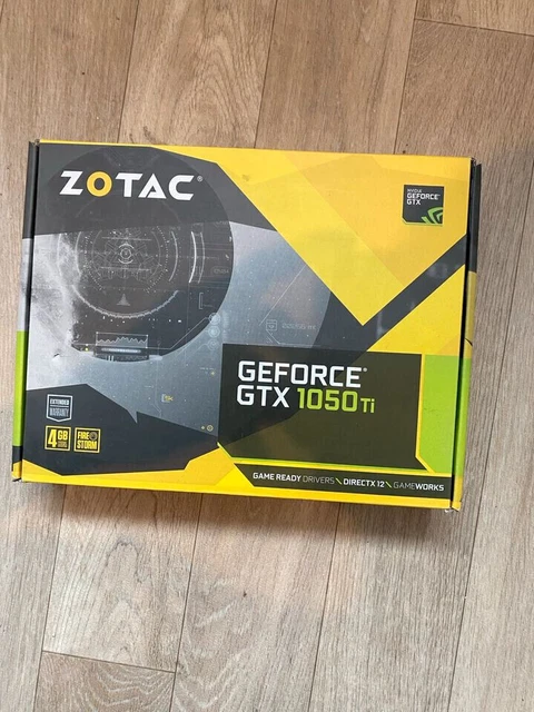ZOTAC GEFORCE GTX 1050 Ti Mini 4GB DDR5 PC Grafikkarte EUR 78,65 ...