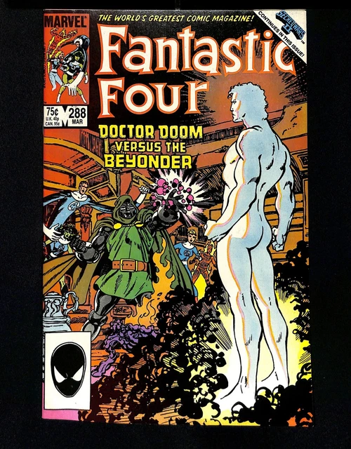 FANTASTIC FOUR #288 Dr. Doom Vs. The Beyonder ! Marvel 1986 EUR 0,92 ...