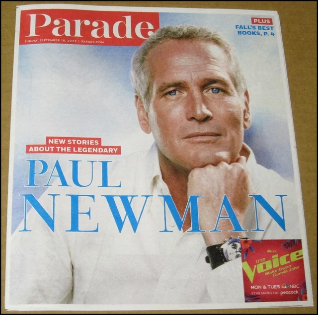 9/18/2022 PARADE NEWSPAPER Magazine Paul Newman Remembering A Legend ...