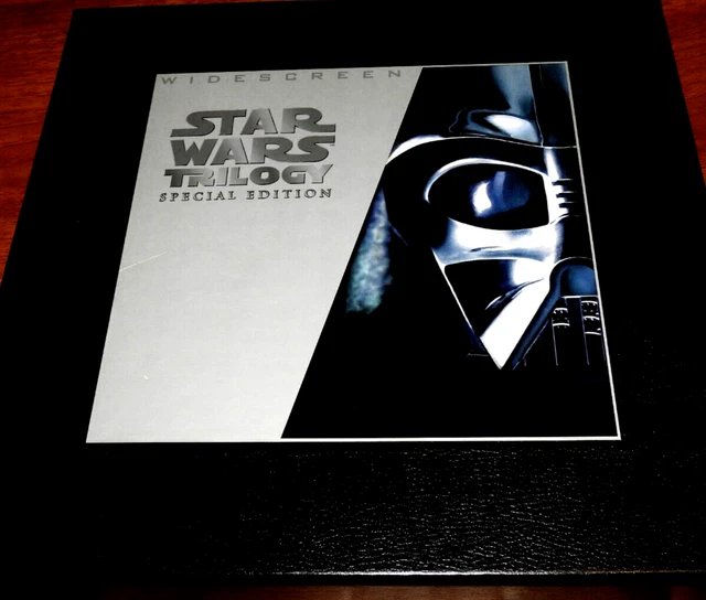 WIDESCREEN THX STAR Wars Trilogy Special Edition Laserdisc Box Set 1997 ...