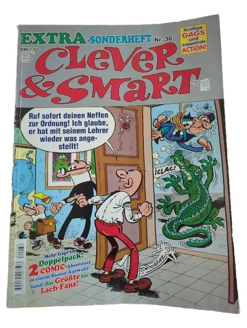 CLEVER & SMART Extra-Sonderheft Nr. 36 Comic Knaur Taschenbuch Ibáñez EUR 6,95 - PicClick DE