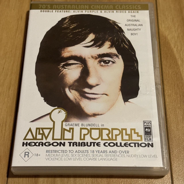 ALVIN PURPLE HEXAGON Tribute Collection Double Feature Rides Again DVD ...