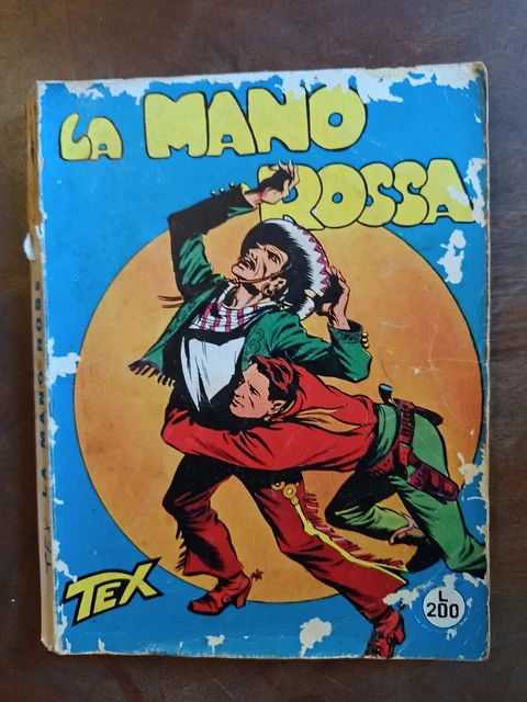 TEX N.1 &LA MANO ROSSA"-serie originale 1964 200L EUR 300,00 - PicClick IT