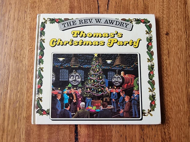 THOMAS'S CHRISTMAS PARTY The Rev. W. Awdry Vintage Book Thomas The Tank ...