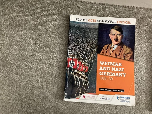 HODDER GCSE EDEXEL history Weimar and Nazi Germany textbook EUR 9,32 ...