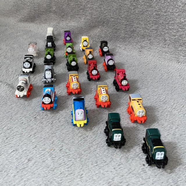THOMAS THE TANK Engine & Friends (2014) Mattel Mini Toy Trains Bundle ...