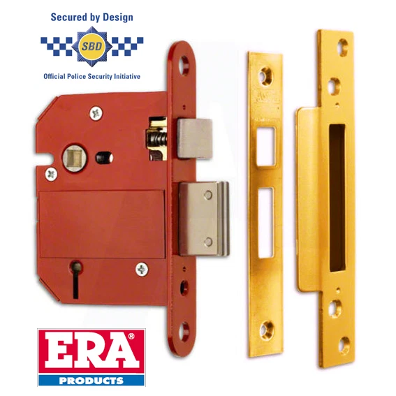 ERA FORTRESS BRITISH STANDARD 5 LEVER DOOR LOCK SASH LOCK 2.5" / 3 ...