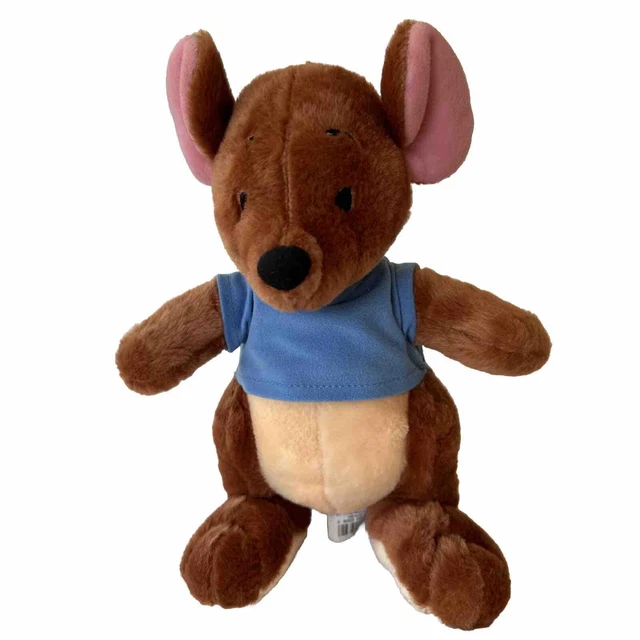 DISNEY STORE EXCLUSIVE Winnie the Pooh Roo Plush Kangaroo 11" Blue ...