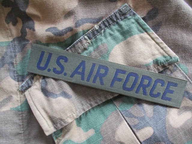 GENUINE VIETNAM WAR ERA US AIR FORCE USAF branch TAPE BADGE PATCH ...