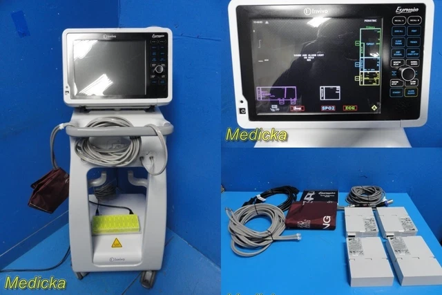 2016 PHILIPS INVIVO Expression MRI Model 865214 Monitor W/ Cart ...