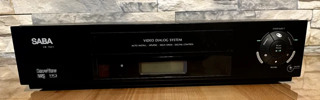 SABA VR 7021 VHS VIDEO RECORDER + Fernbedienung EUR 20,00 - PicClick DE
