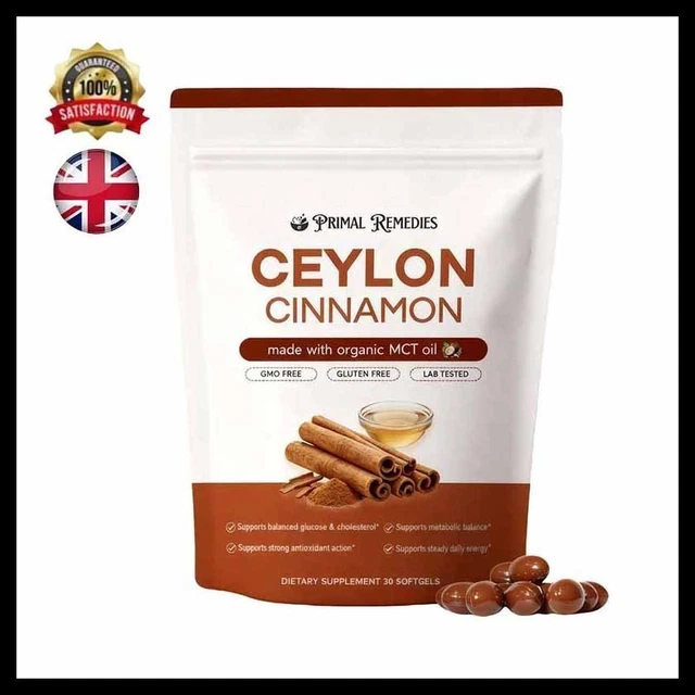 CEYLON CINNAMON SOFTGELS, Ceylon Cinnamon Soft Gels 7200Mg Equivalent ...