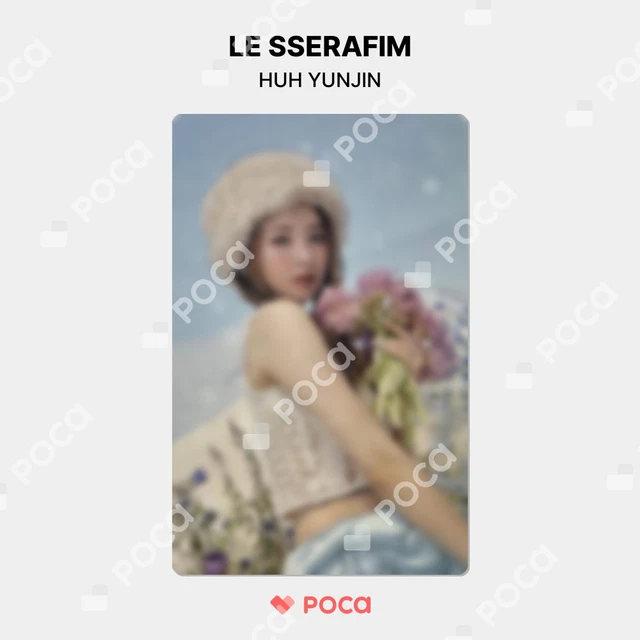 [LE SSERAFIM HUH YUNJIN] ANTIFRAGILE COMPACT Ver. WEVERSE Benefit Photocard EUR 6,86 - PicClick FR