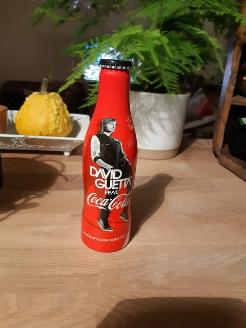 BOUTEILLE BOTTLE BOTTELA pleine Coca Cola aluminium David Guetta France ... BOUTEILLE BOTTLE BOTTELA pleine Coca Cola aluminium David Guetta France ...