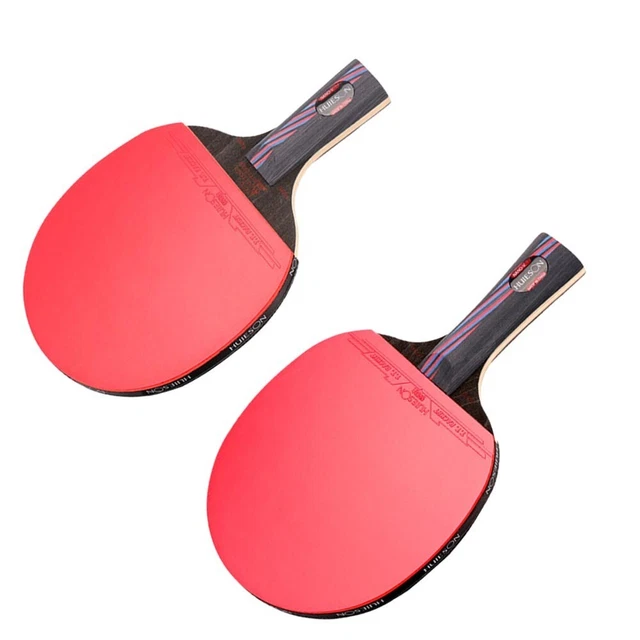 PREMIUM WOOD 9 8 Carbon Fiber Table Tennis Racket for Aggressive Play ...