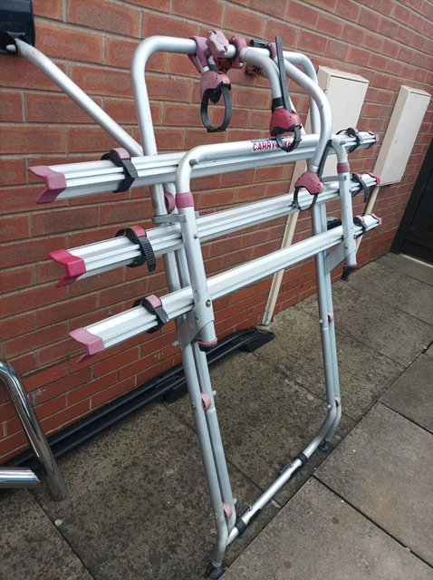 VW T5 T6 Fiamma Bike Rack Carrier for 3 Bikes Tailgate Transporter T5 ...