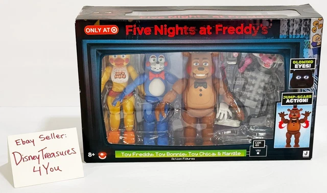 JAZWARES TARGET EXCLUSIVE FNAF Five Nights at Freddy’s Figure Set Toy ...