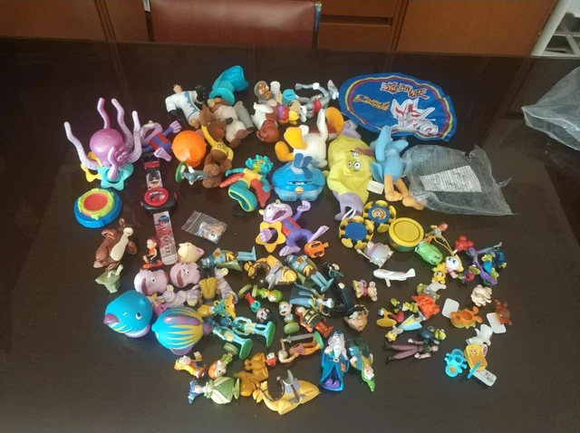 LOTTO SORPRESE MCDONALD'S 2001-02-03+ Kinder Lunes e Roteò+ varie EUR ...