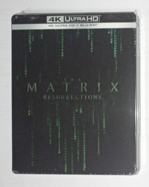 BLU RAY 4K Steelbook Matrix Resurrections 2021 Ultra HD Limited Edition EUR 14,50 - PicClick IT