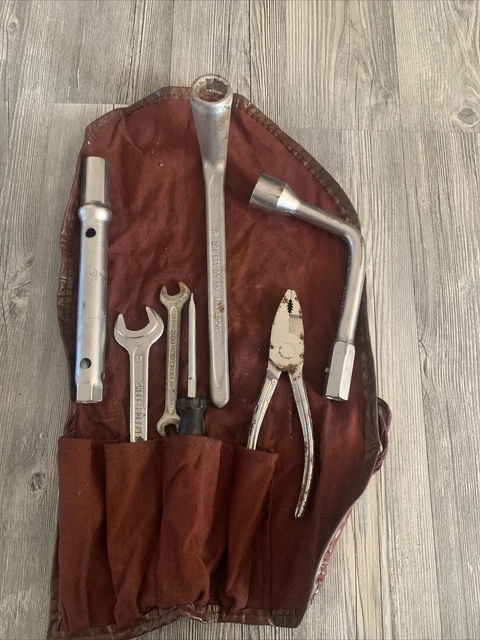 MERCEDES W201 W124 on-board tool in red roller bag, original, £73.28 ...